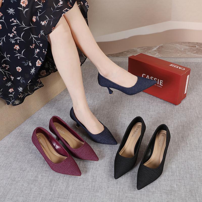 Jual CASSIE Sepatu heels wanita Sepatu hak tinggi wanita import ( CIKA ...