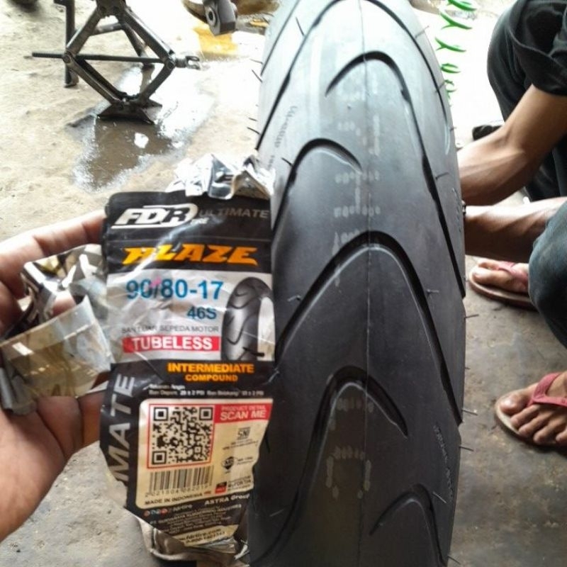 Jual BAN FDR ULTIMATE PRIDE INTERMEDIATE COMPOUND BLAZE 90/80-17STOK ...