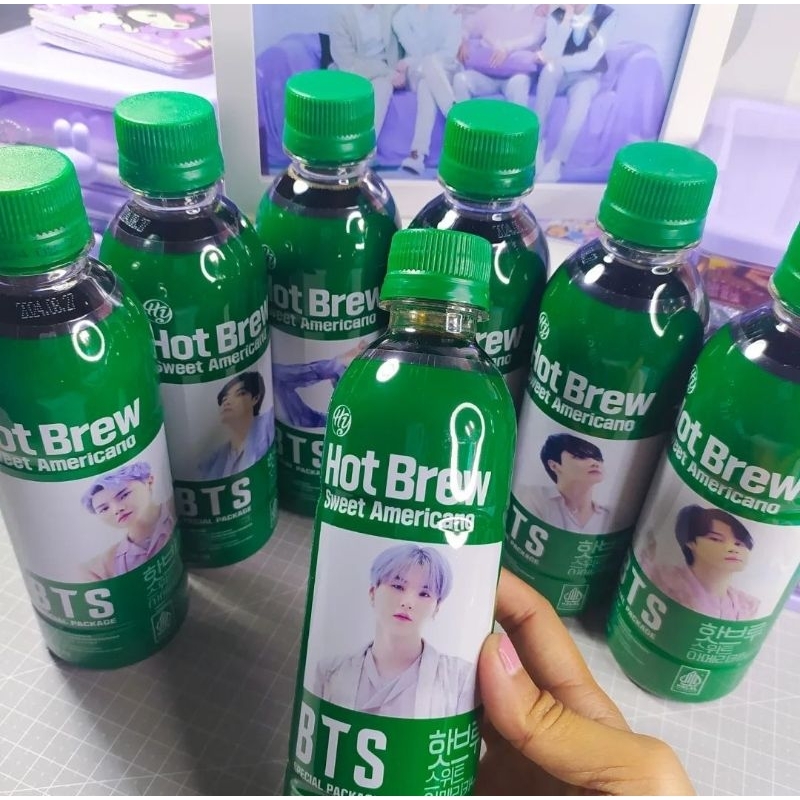 Jual [READY] SHARING BTS COFFEE KOPI HOT BREW SWEET AMERICANO BOTOL ...