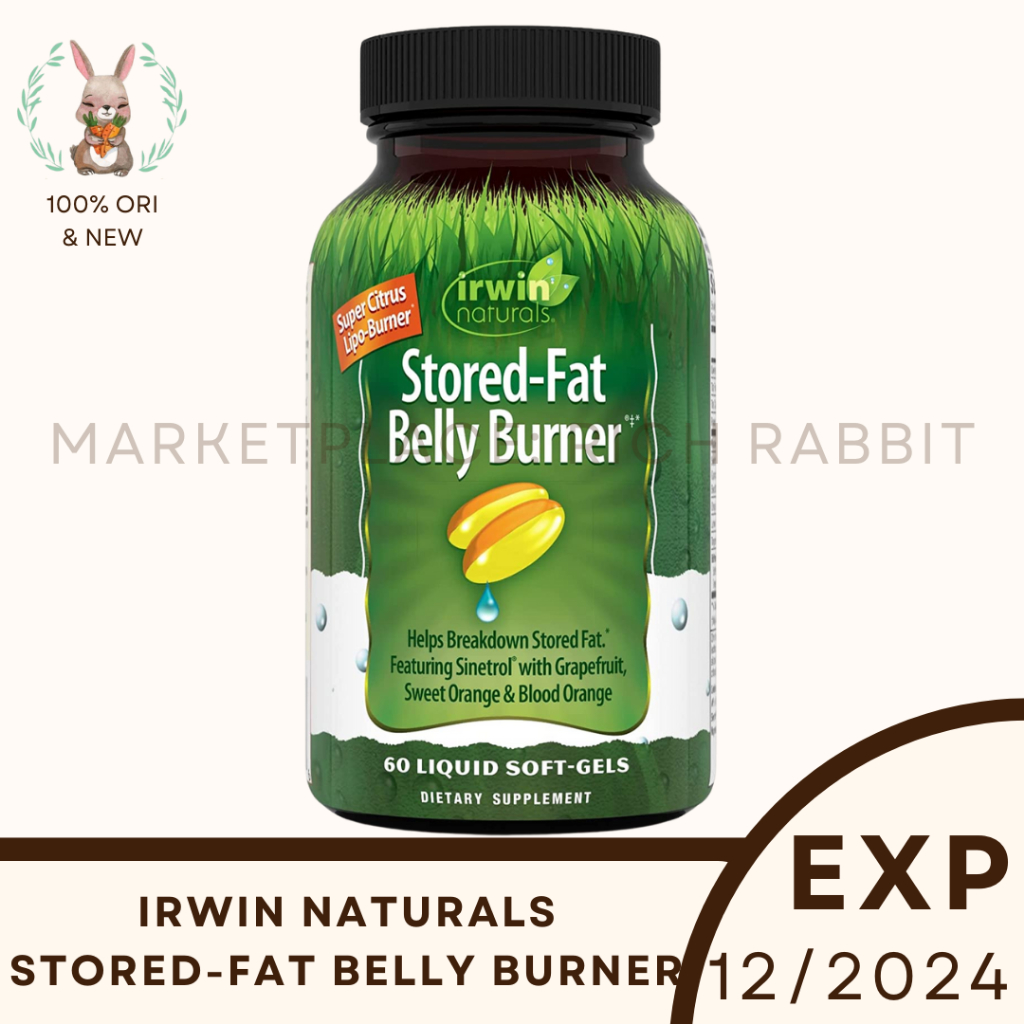Jual Irwin Naturals Stored-Fat Belly Burner Obat Langsing Weight Loss ...