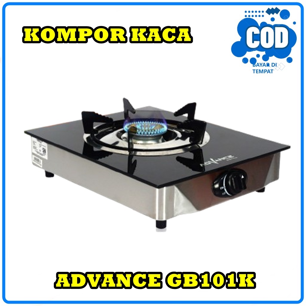 Jual KOMPOR KACA ADVANCE GB101K KOMPOR KACA 1 TUNGKU | Shopee Indonesia
