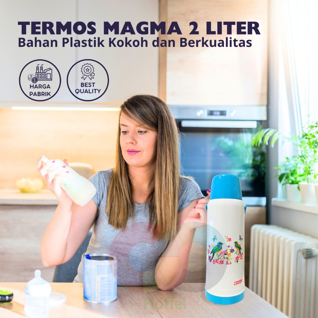 Jual Termos Air Panas Dingin 2 Liter Food Grade - Plastik Murah Magma ...