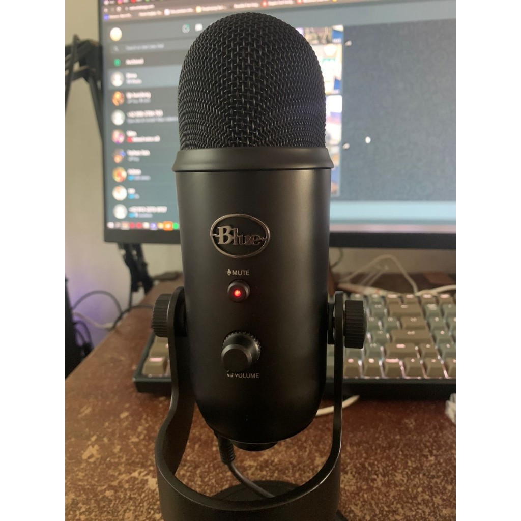 Jual Blue Yeti USB Microphone - Blackout Edition | Shopee Indonesia Jual Blue Yeti USB Microphone - Blackout Edition | Shopee Indonesia