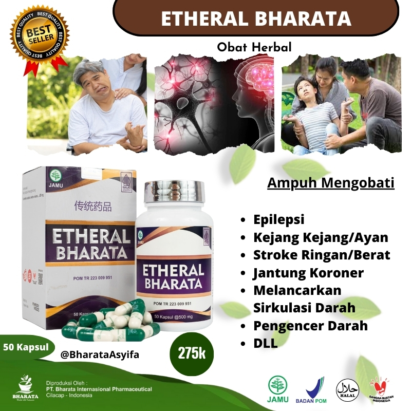 Jual Obat Epilepsi ETHERAL BHARATA 100% Herbal Original,Mengatasi ...
