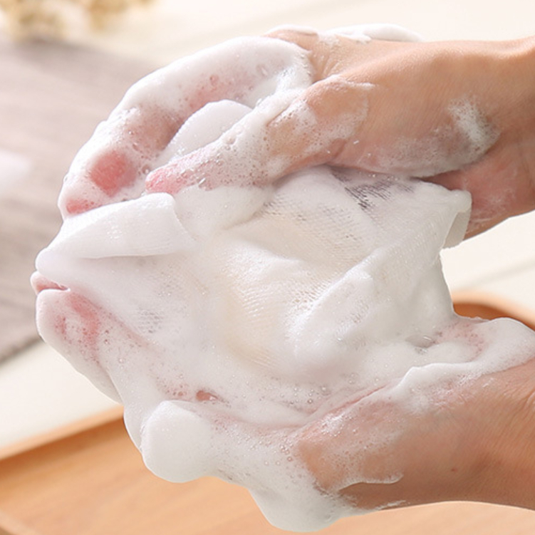 Jual Kantong Jaring Busa Sabun / Pouch Sabun / Jaring Busa / Jaring ...