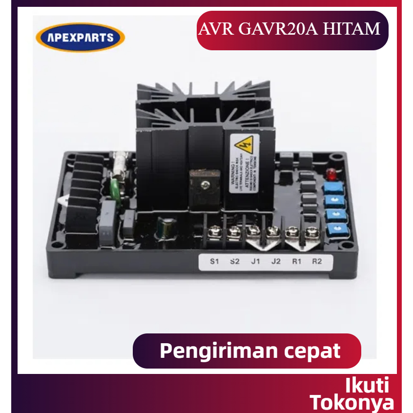 Jual AVR Genset GAVR20A GAVR 20A CF-20A CF20 CF20A Hitam High Quality ...
