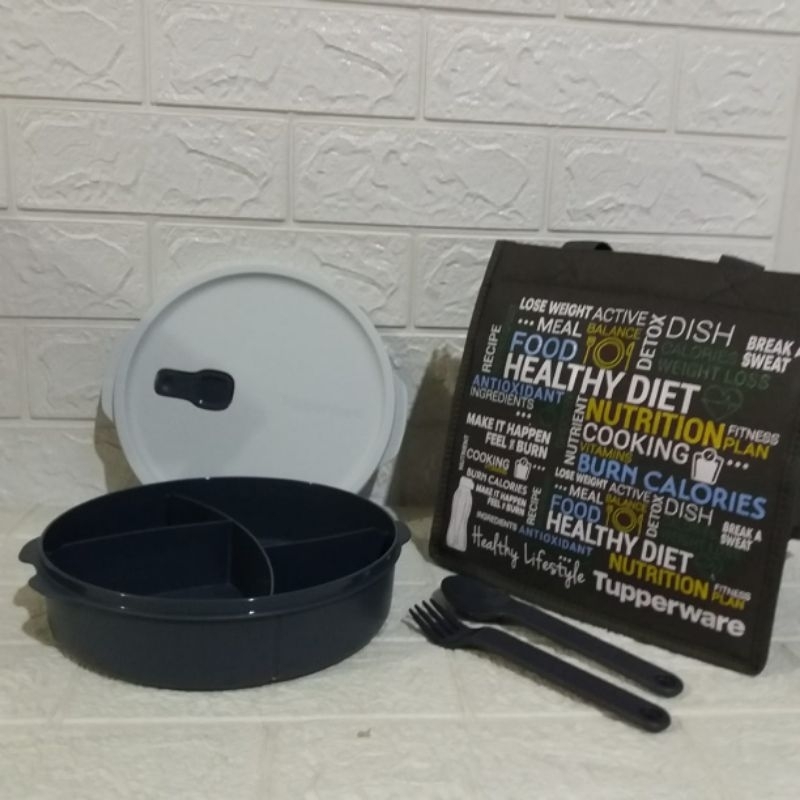 Jual Fit To Go Tupperware Lunch Set | Shopee Indonesia