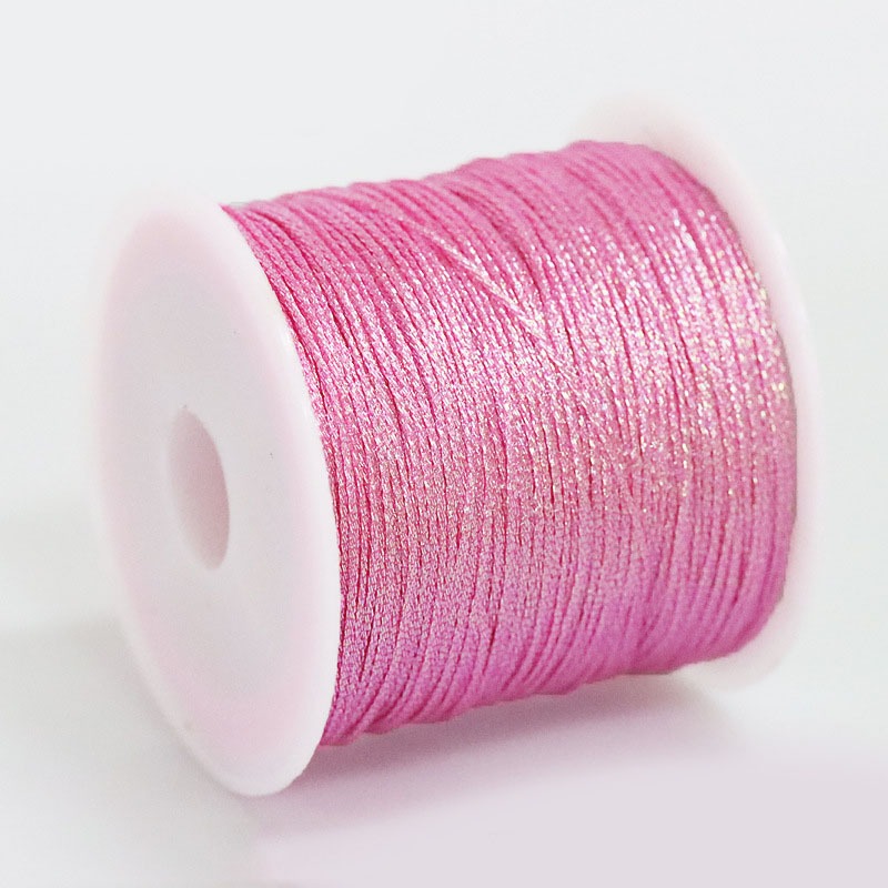 Jual 1 ROLL Shine String Tali Benang Metalik Metallic String - 6 HELAI ...