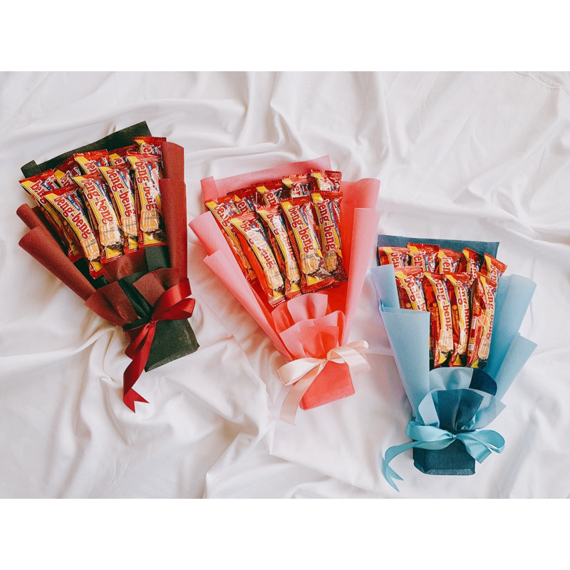 Jual Buket Coklat Hadiah Graduation Birthday bengbeng | Shopee Indonesia