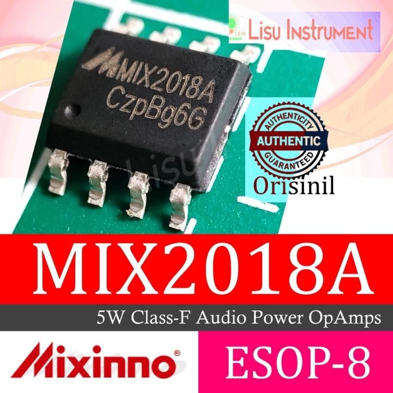 Jual MIX2018A SOP-8 | MIX2018 SMD | MIX 2018 Mix2018a IC audio ic power ...