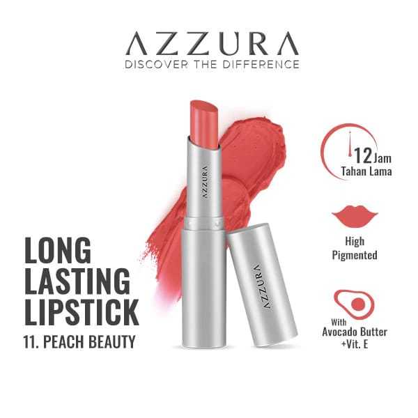 Jual Azzura Longlasting Lipstick( Original 100%) | Shopee Indonesia