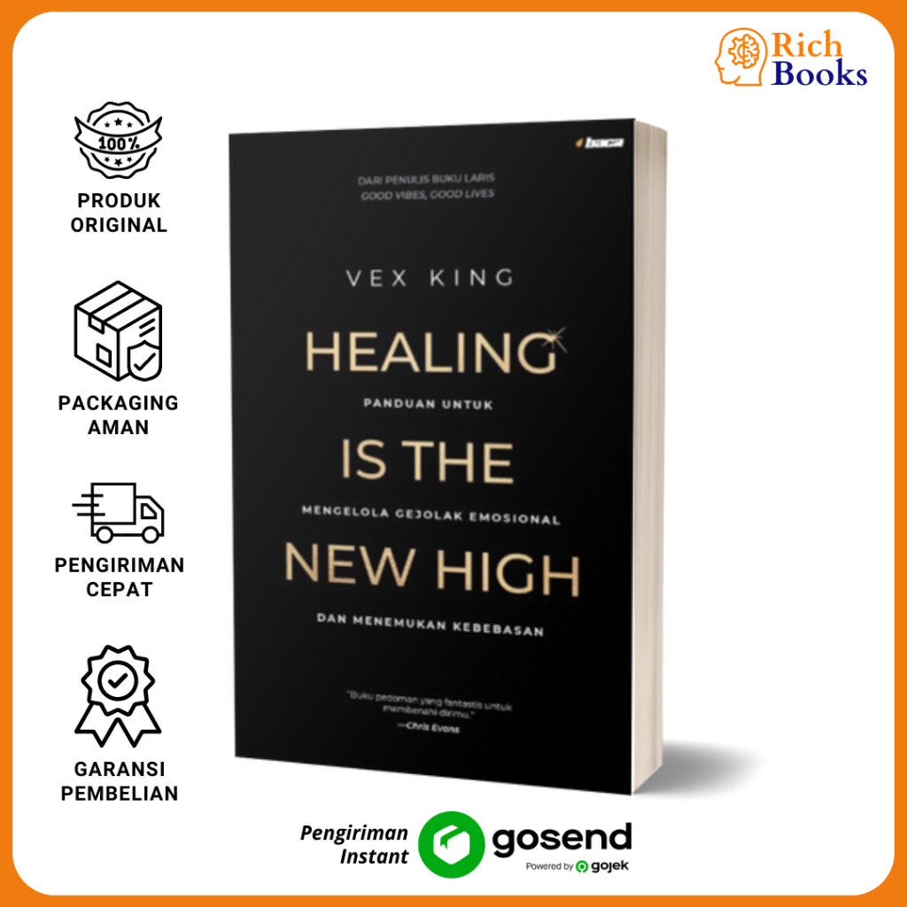 Jual Buku Healing Is the New High - Vex King | Shopee Indonesia