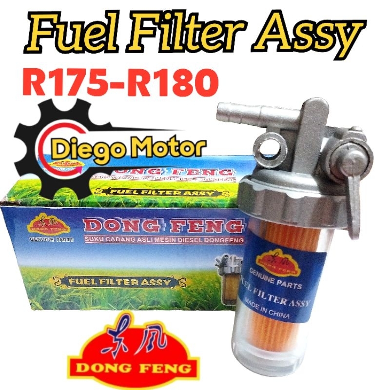 Jual R175 R180 Fos Assy Filter Saringan Solar Komplit Mesin Diesel ...