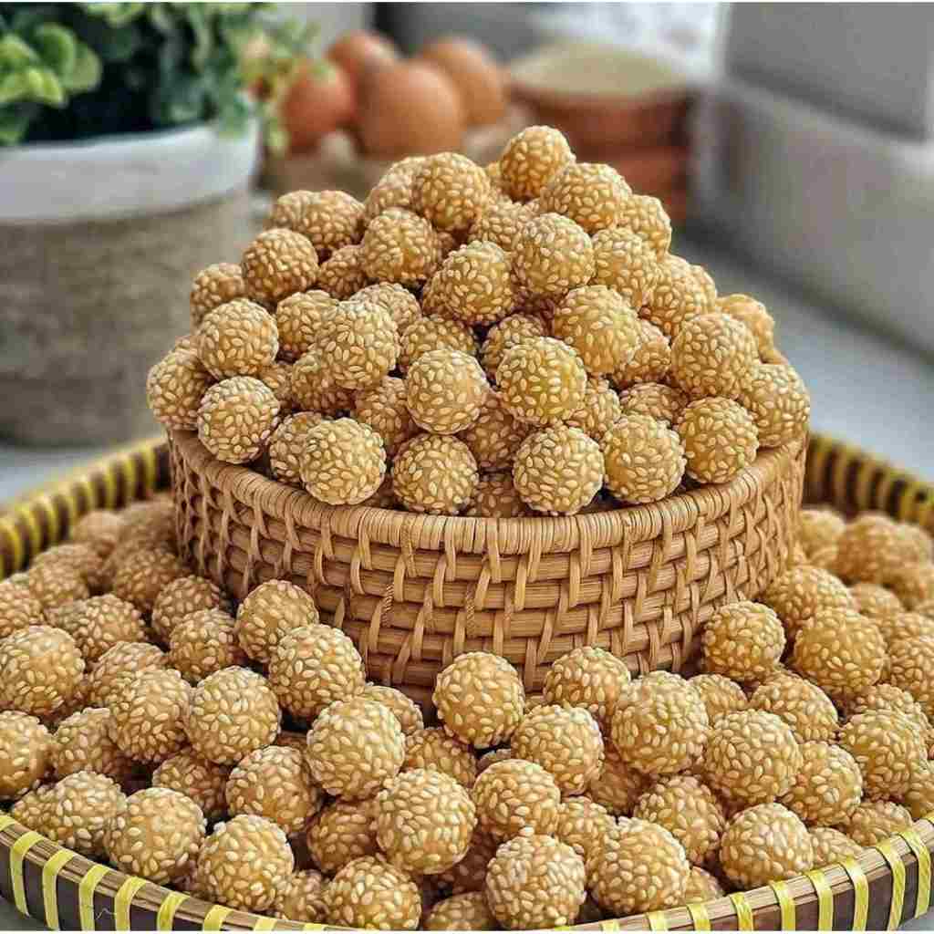 Jual Keciput Wijen/Keciput Ketan Onde Onde Bulat 1Kg | Shopee Indonesia