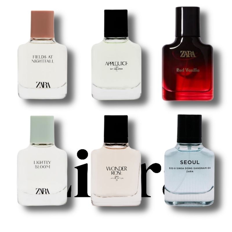 Jual Parfume Zara 30 ML EDP All Varian | Shopee Indonesia