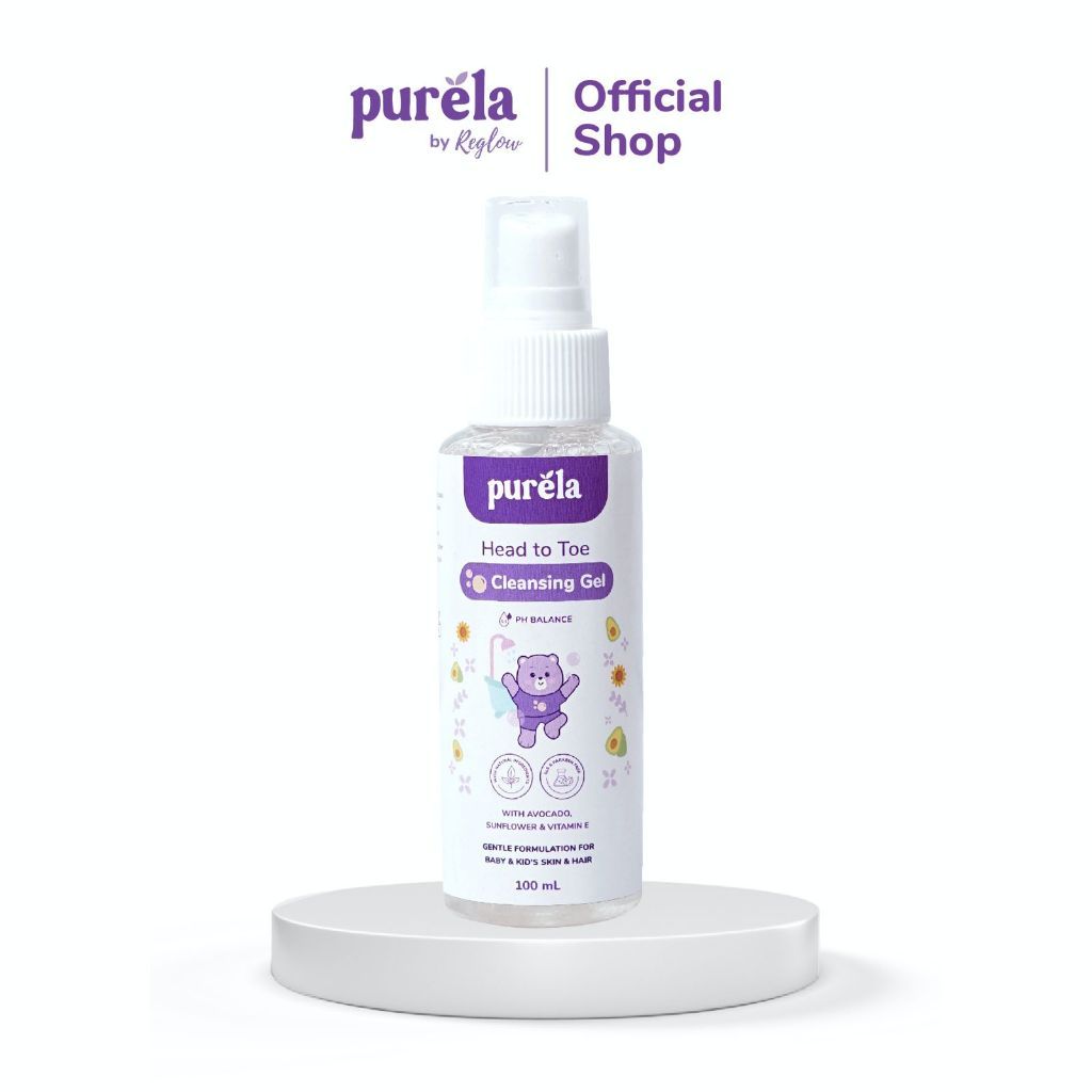 Jual PURELA - Head to Toe Cleansing Gel 100ml | Shopee Indonesia
