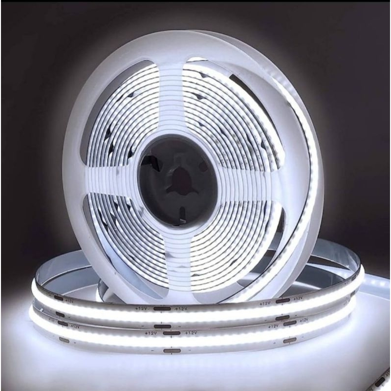 Jual LED STRIP model COB 12Volt / 24Volt - panjang 5 meter - 1 roll ...