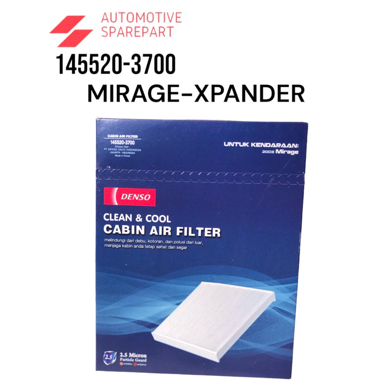 Jual FILTER AC KABIN MIRAGE XPANDER EXPANDER DENSO | Shopee Indonesia