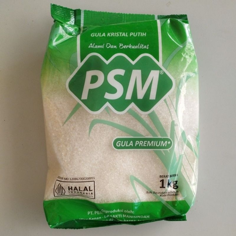 Jual PSM 1kg Gula Pasir Kemasan | Shopee Indonesia
