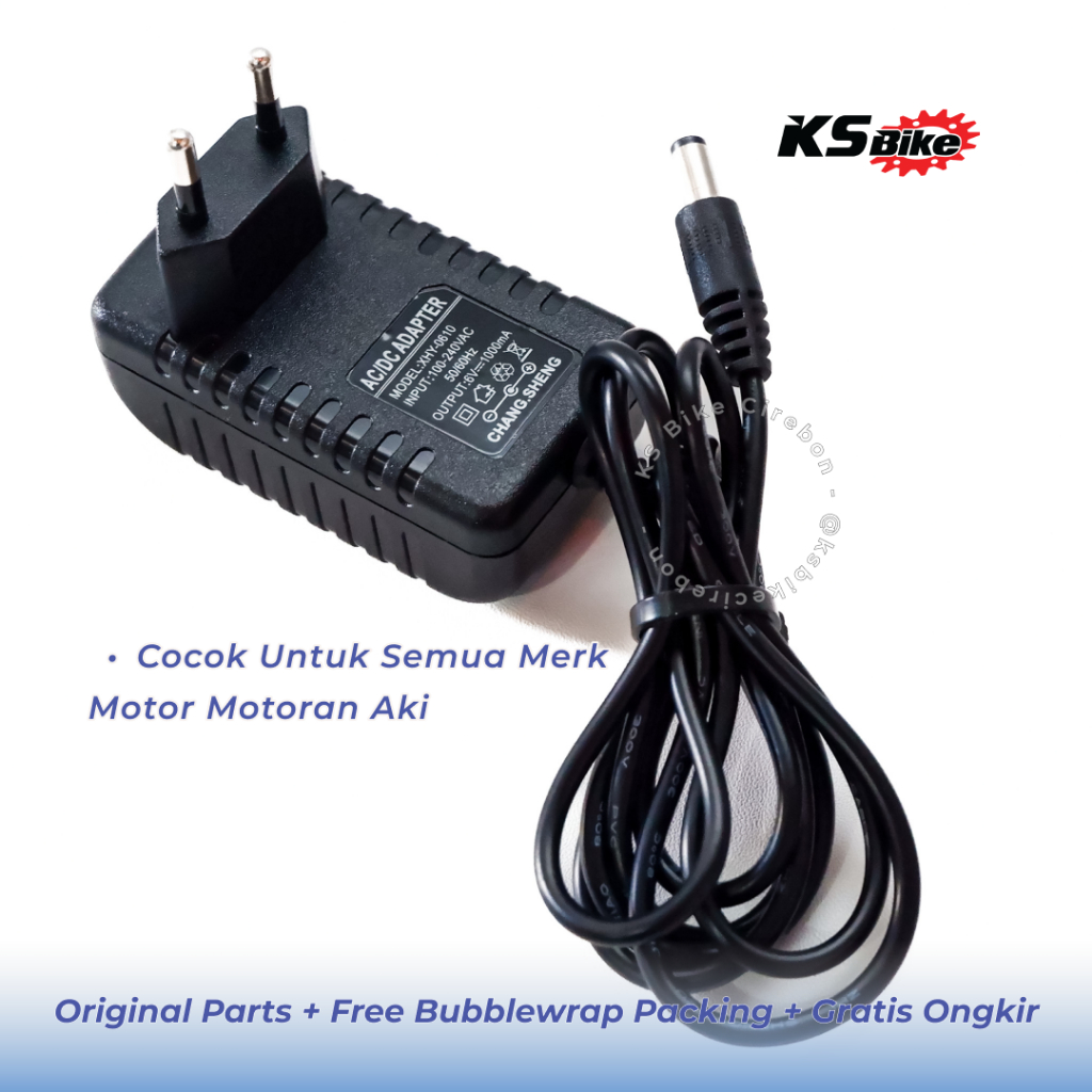 Jual Charger Motor PMB Mainan Motor Aki 6V 110 240V PCX Exotic | Shopee ...