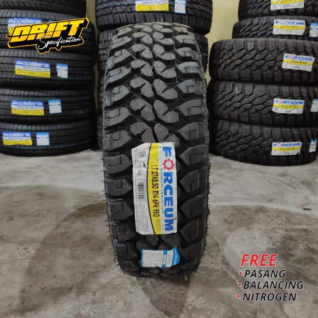 Jual BAN MOBIL OFFROAD UKURAN 27X8,5 R14 MERK FORCEUM MT | Shopee Indonesia