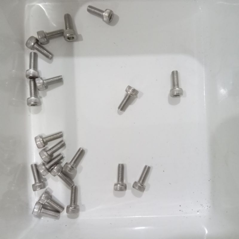 Jual SUS304 Baut L M3 × 8 Stainless Steel/ Baut Socket/Baut Stainless ...