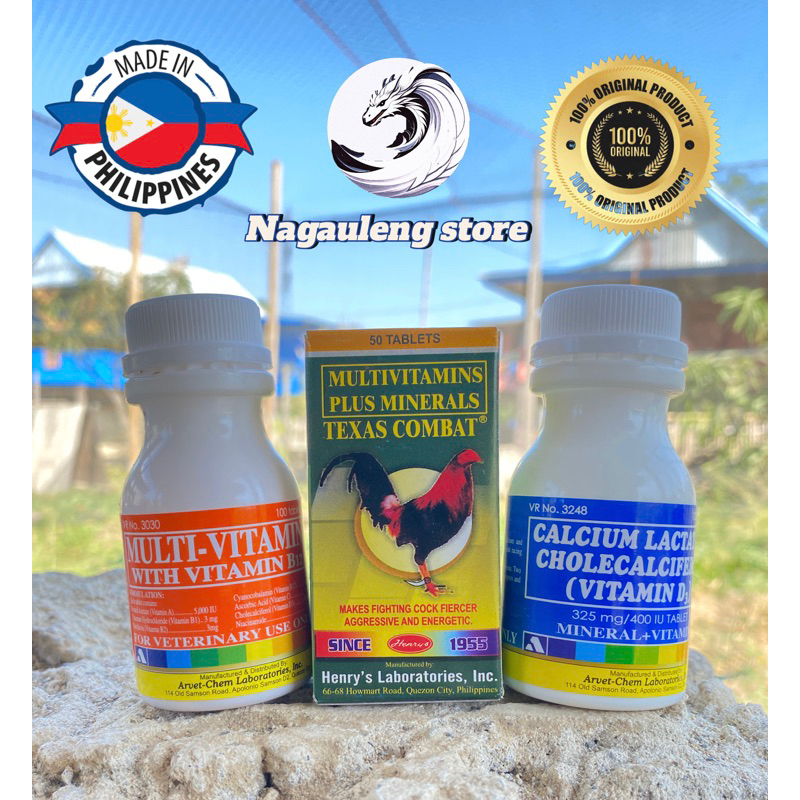 Jual Paket Rawatan Ayam Mingguan Texas Combat Plus (Multivitamin B12 ...