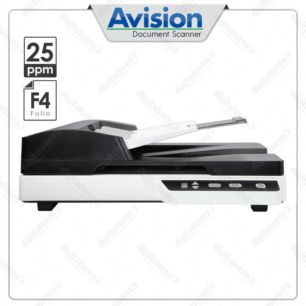 Jual Avision Scanner AD120 - Flatbed+ADF - 25 PPM - A4/F4/Legal/Folio ...