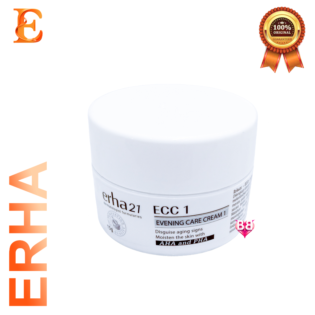 Jual Erha ECC 1 - Evening Care Cream dengan AHA dan PHA / ORIGINAL BPOM ...