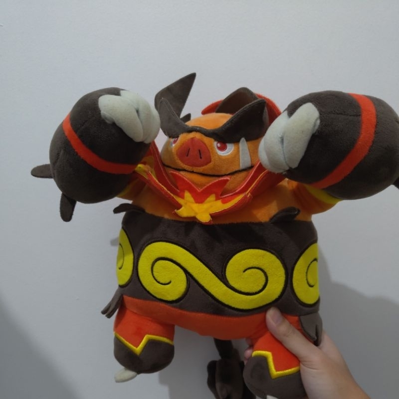 Jual Pokemon Center Plush Emboar Artikulasi | Shopee Indonesia