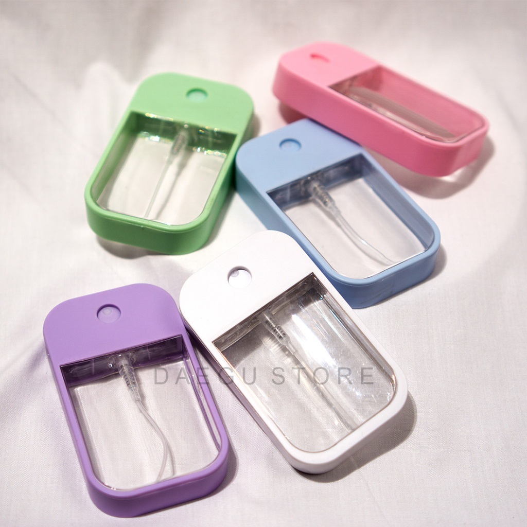 Jual Botol Spray Kotak 45ml Pocket Card Plastik Hand Sanitizer Parfum ...