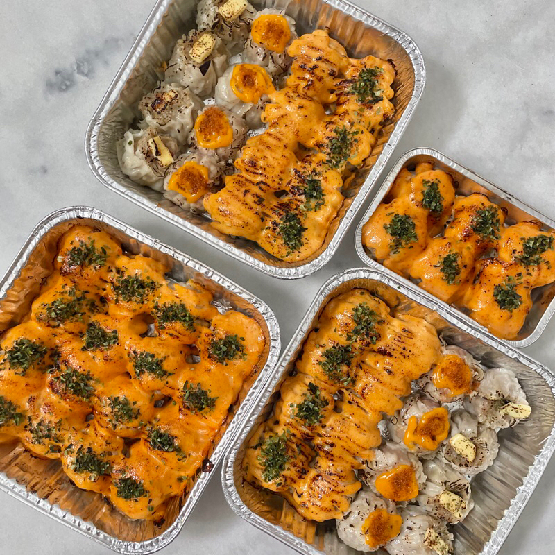 Jual [READY INSTANT] DIMSUM MENTAI PREMIUM TOBIKO Party Box 16pcs ...