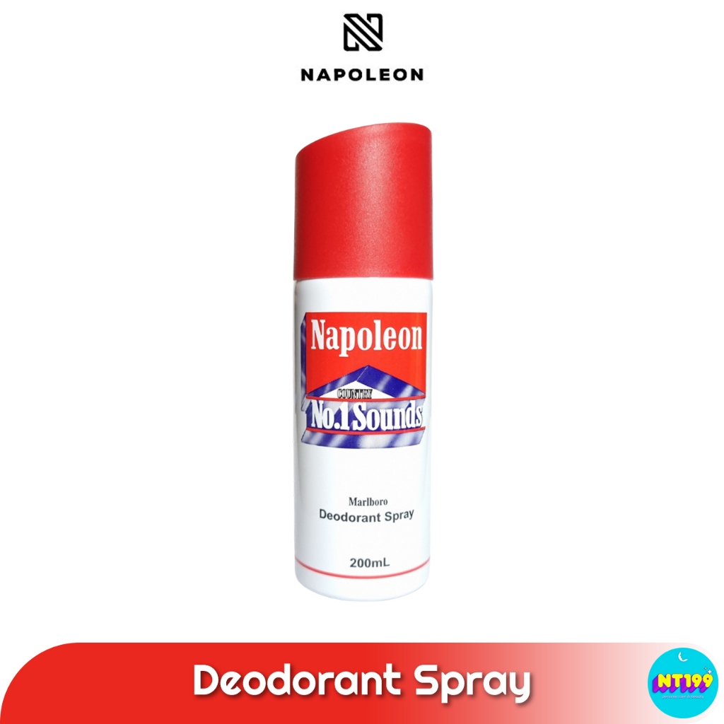 Jual Napoleon Parfum Deodorant Spray Marlboro Putih 200ml | Shopee ...