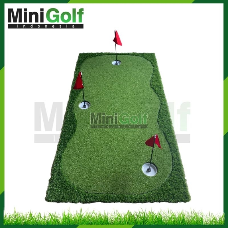 Jual Lapangan Mini Golf 200x120 cm / Karpet Latihan Golf / Mini Golf ...
