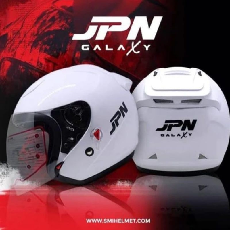 Jual HELM MOTOR HALF FACE STANDAR JPN GALAXY ORIGINAL SNI DEWASA ...