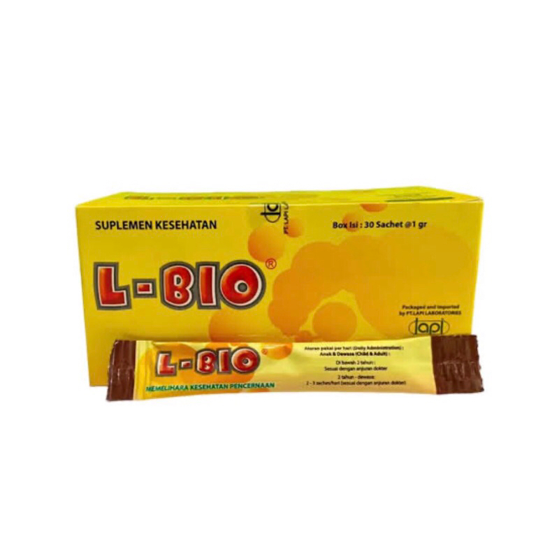 Jual L - Bio (1 Box = 30 Sachet) | Shopee Indonesia