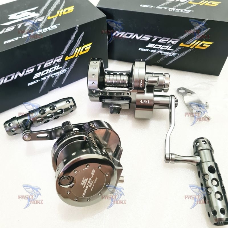 Jual Reel Versus Gostrike Monster JIG / Reel OH / OVERHEAD VERSUS GO ...