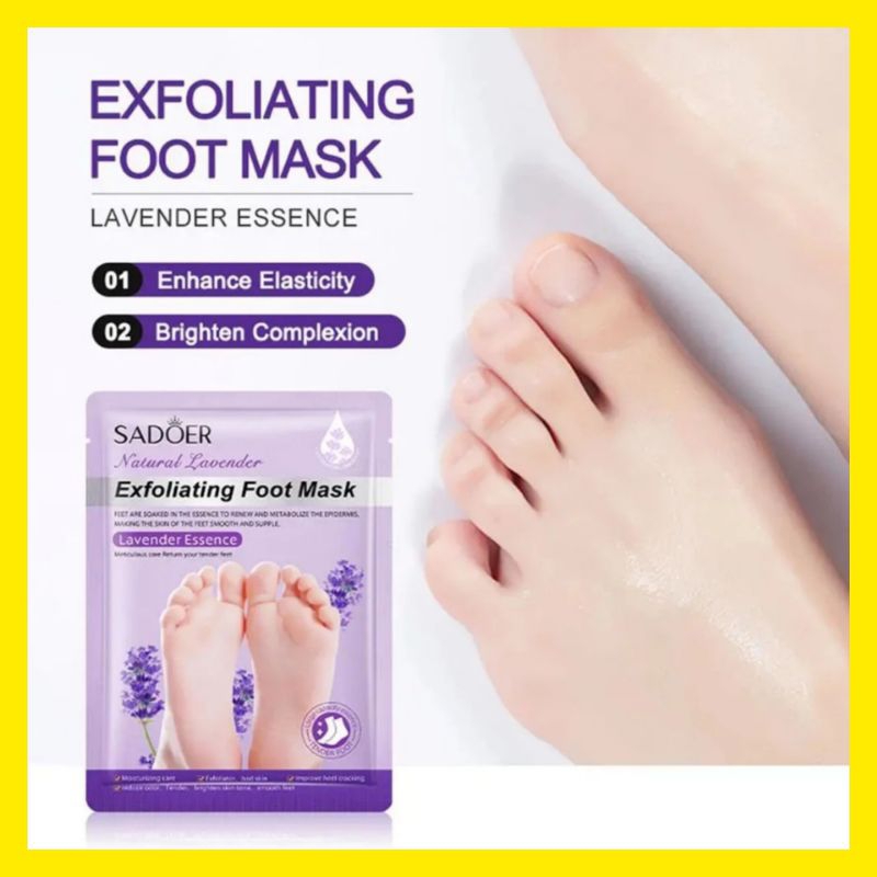 Jual SADOER Masker Kaki Pengelupasan Exfoliating Kulit Kaki foot mask ...