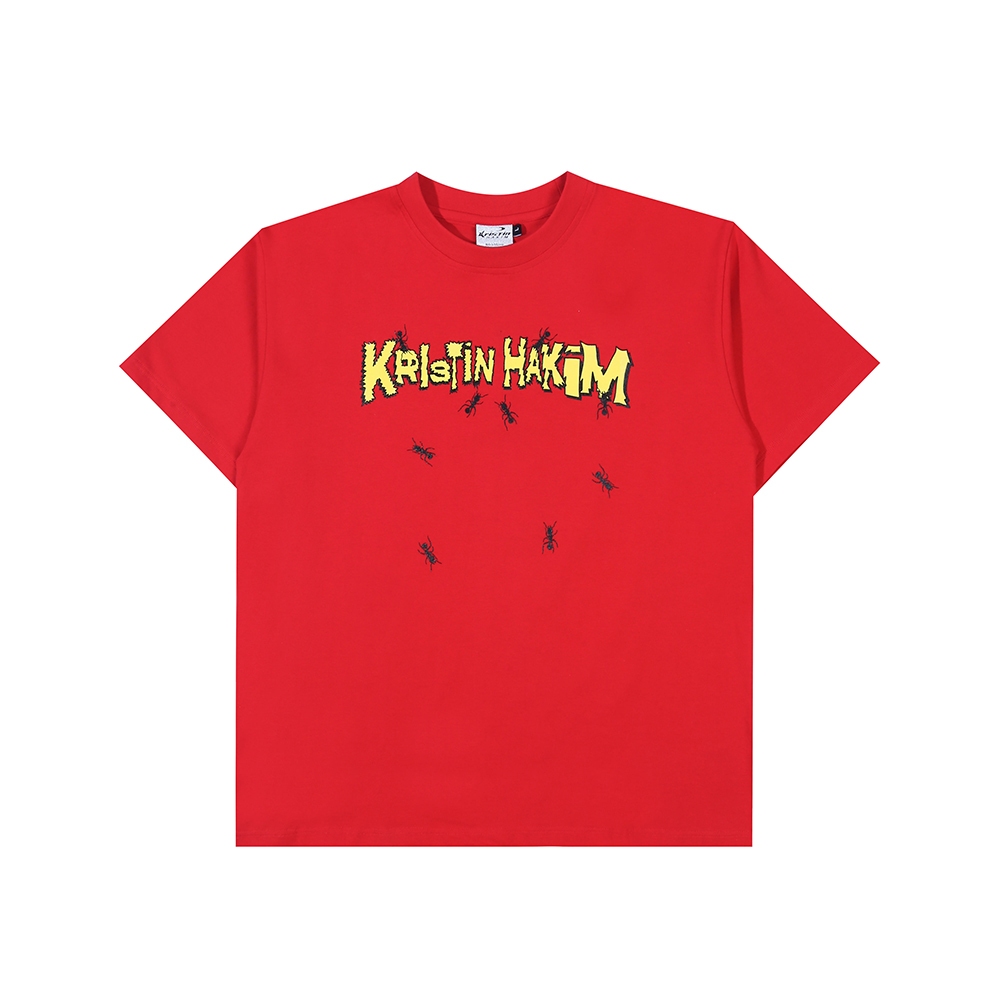 Jual KRISTIN HAKIM. Alien Ant Form Red T-shirt | Shopee Indonesia