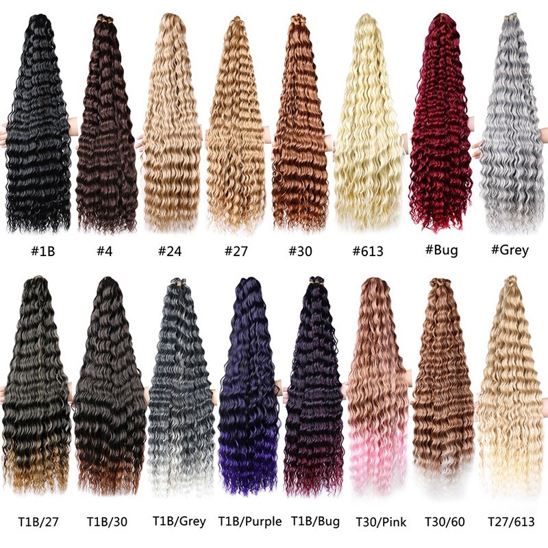 Jual Rambut Sambungan Curly Sintesis Rambut Extension Jumbo Panjang ...