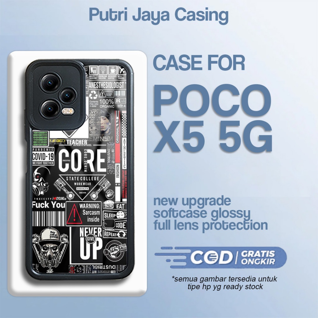 Jual Casing Poco X5 5G Terbaru Brand Aesthe Case X5 5G Hardcase ...