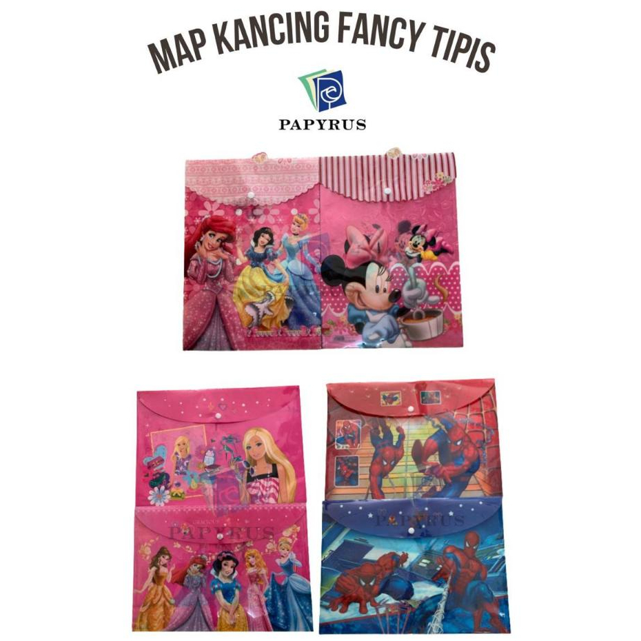 Jual MAP PLASTIK KANCING / DOCUMENT BAG / MAP KANCING MOTIF / MAP ...