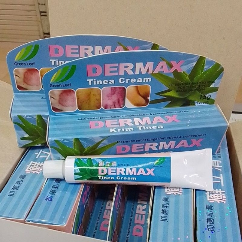 Jual Salep Dermax Tinea Cream Alergi Gatal Jamur Panu Ampuh Original 15gr | Shopee Indonesia