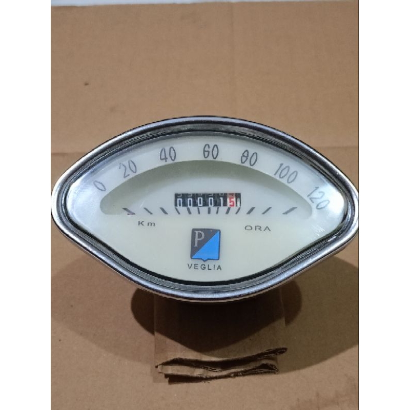 Jual Speedometer Oval Veglia untuk vespa super vbb tahun tua 65 ...
