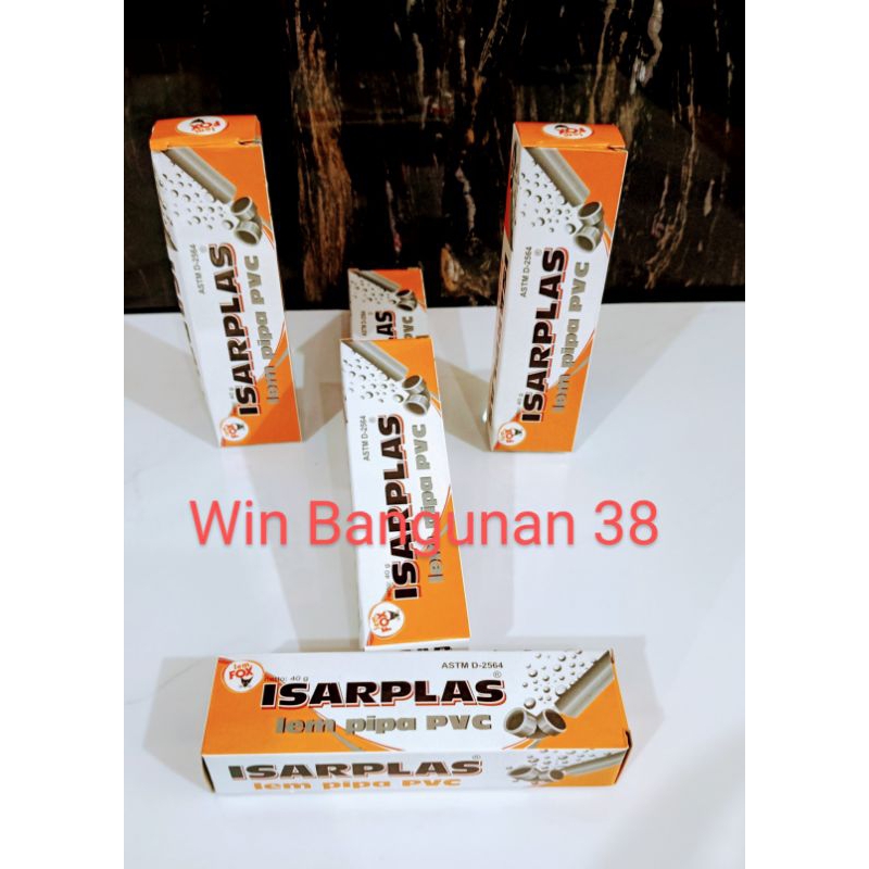 Jual Lem Isarplas Tube 45 gr/Lem Pipa Paralon /Lem PVC/Lem Talang Pvc | Shopee Indonesia