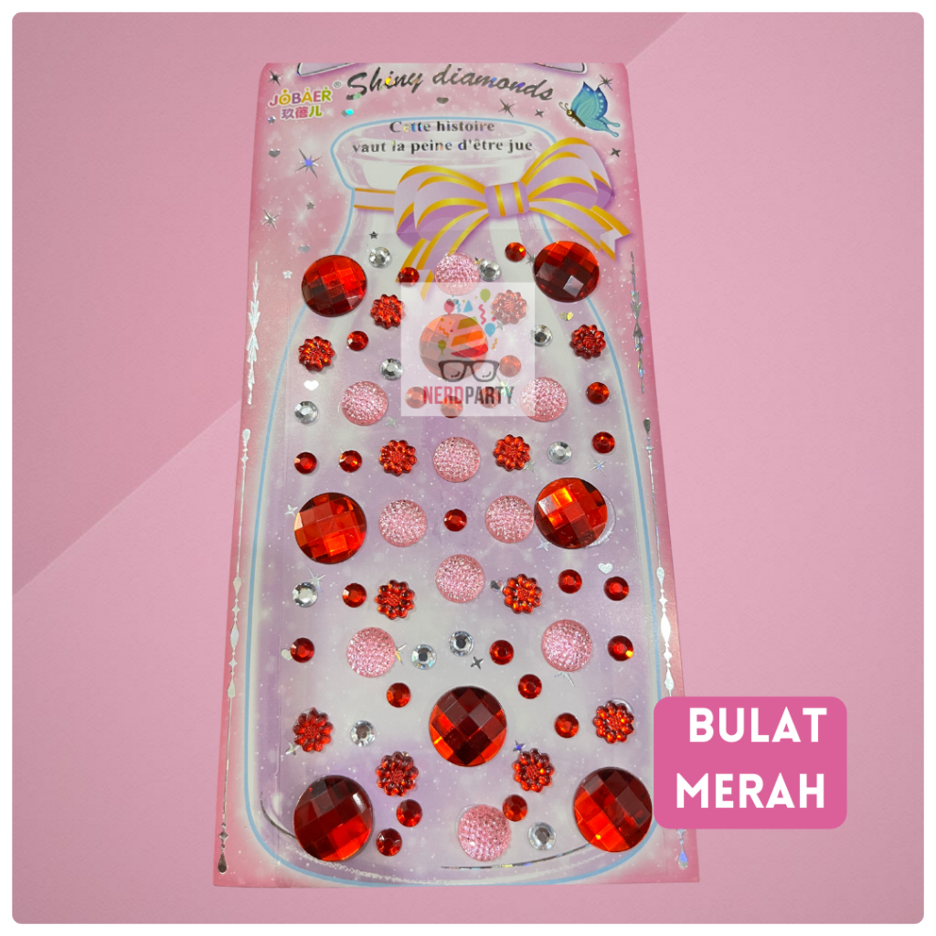 Jual Sticker 3D Manik Timbul /Sticker 3D Manik Tempel | Shopee Indonesia