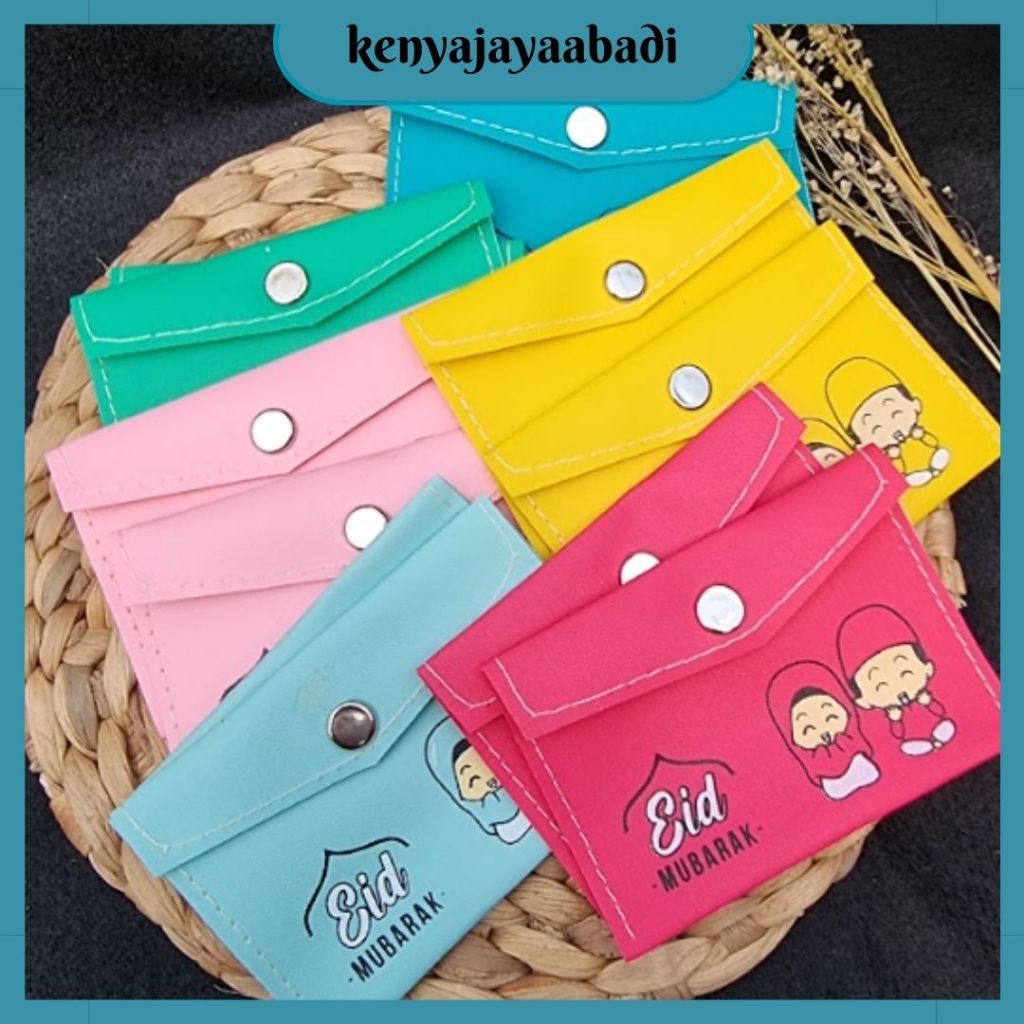Jual SALE⚡ Ampau Dompet Lebaran Mini / amplop lebaran kancing besar cci ...