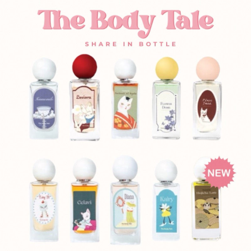 Jual decant The Body Tale - Hojicha Latte Portrait of Kyoto Plain Jane ...