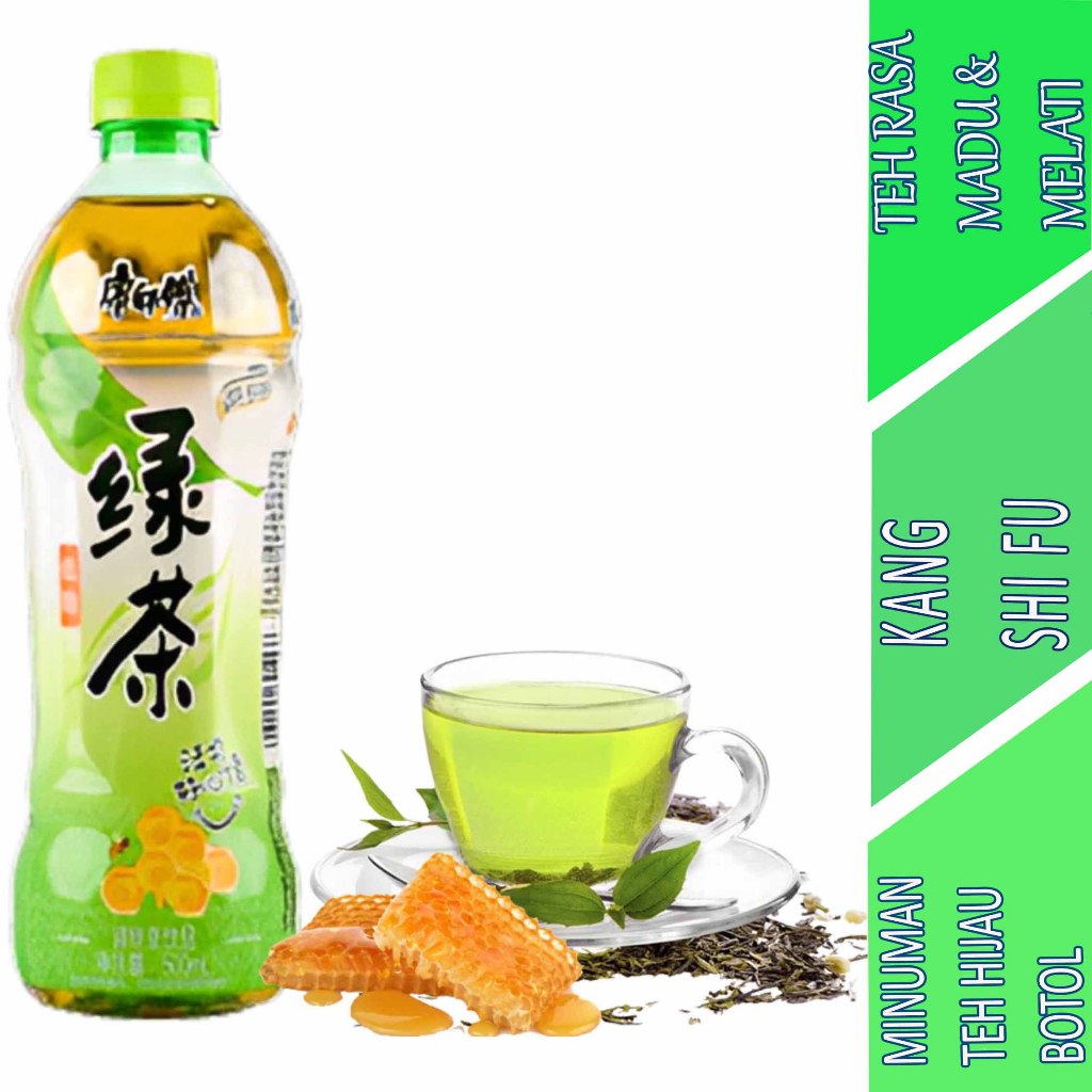Jual Teh Rasa Madu & Melati - Kang Shi Fu - Minuman Teh Hijau - 500ml ...