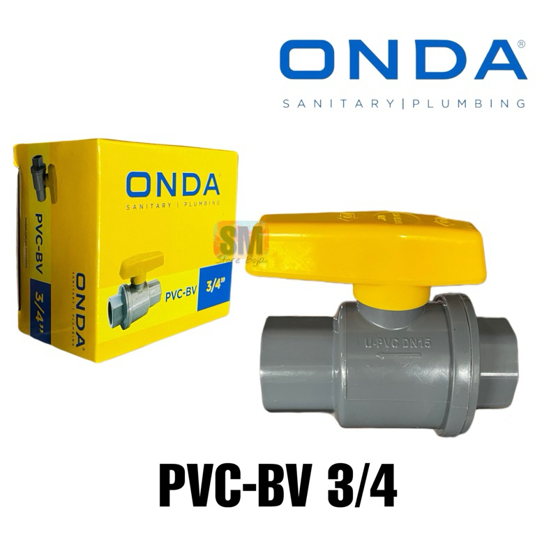 Jual Stop Kran ONDA PVC-BV 3/4” | Shopee Indonesia